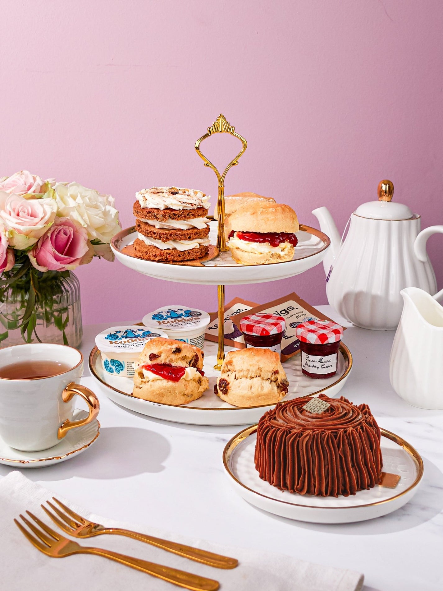Classic Cream Tea | Next Day Delivery | Patisserie Valerie
