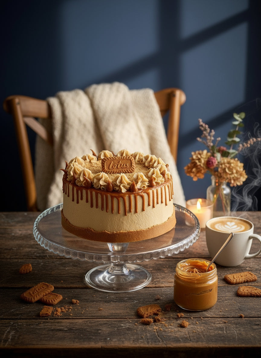 Biscoff Cake Vegan | Vegan Cakes | Next Day Delivery – Patisserie Valerie